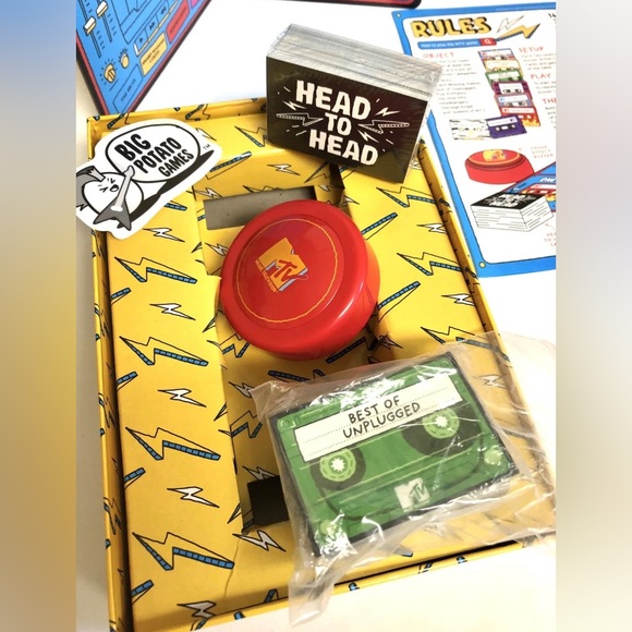 MTV | Toys | Mtv The Throwback Music Party Game By Big Potato | Poshmark